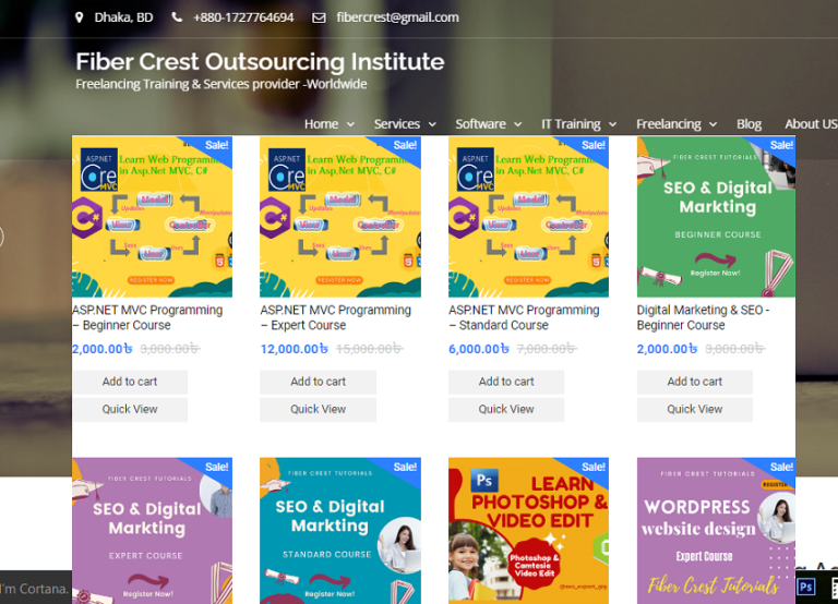 How to make payment for Courses | Freelancing training center - Fiber ...